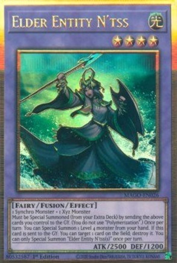Elder Entity N'tss - Maximum Gold - YuGiOh