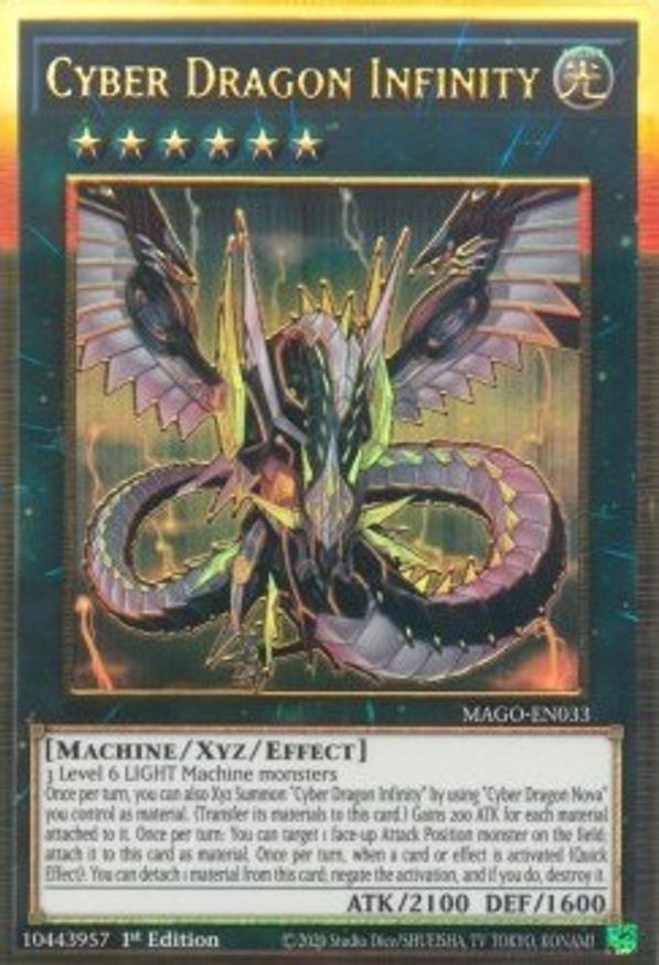 Cyber Dragon Infinity - Maximum Gold - YuGiOh