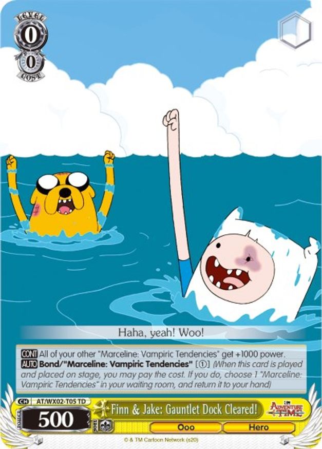 Finn & Jake: Gauntlet Dock Cleared! - Adventure Time - Weiss Schwarz