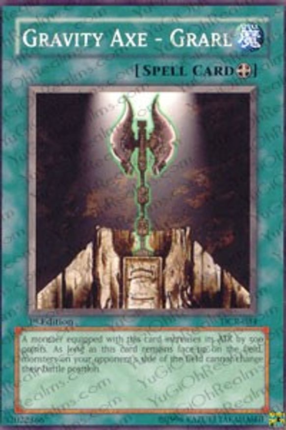 Gravity Axe - Grarl - Dark Crisis - YuGiOh