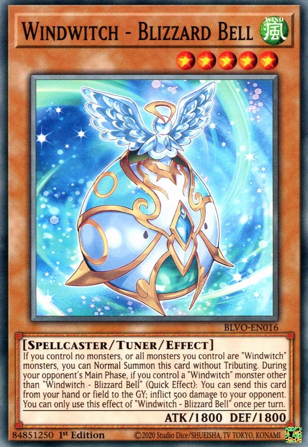 Windwitch - Blizzard Bell - Blazing Vortex - YuGiOh