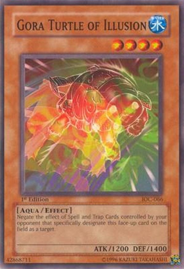 Gora Turtle of Illusion - Invasion of Chaos - YuGiOh