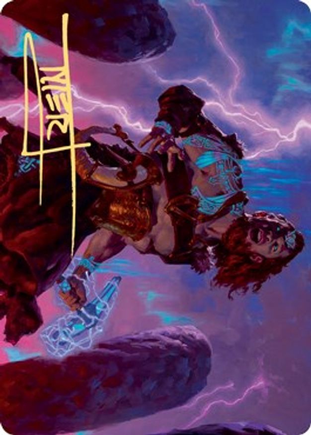 Toralf, God of Fury Art Card (Gold-Stamped Signature) - Art Series ...