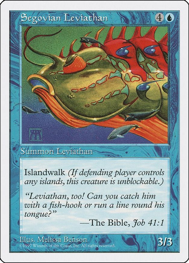 Segovian Leviathan - Fifth Edition - Magic: The Gathering