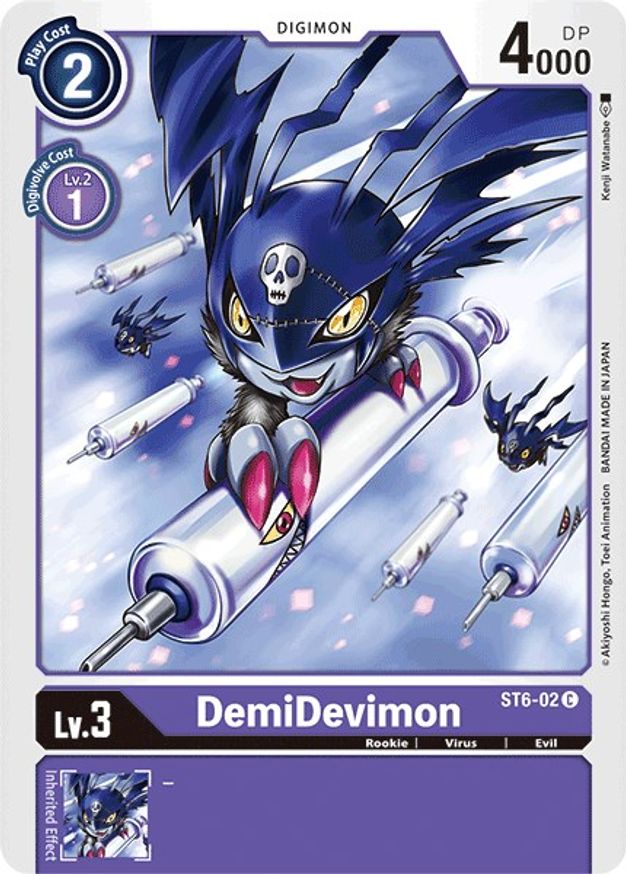 DemiDevimon - Starter Deck 06: Venomous Violet - Digimon Card Game