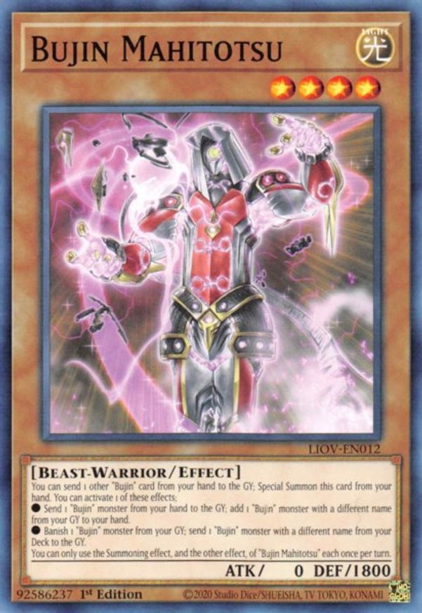 Bujin Mahitotsu - Lightning Overdrive - YuGiOh