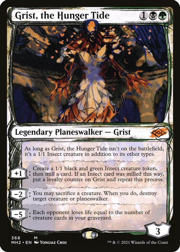 Grist, the Hunger Tide (Showcase) - Modern Horizons 2 - Magic: The ...
