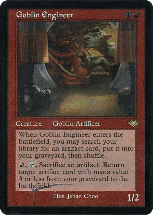 Goblin Engineer (Retro Frame) (Foil Etched) - Modern Horizons - Magic: The Gathering