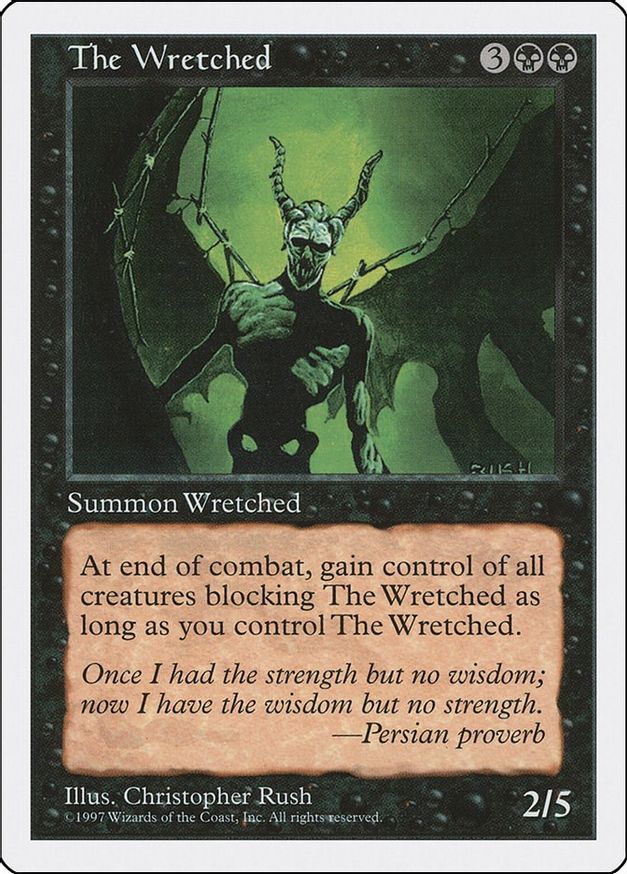 The Wretched - Fifth Edition - Magic: The Gathering