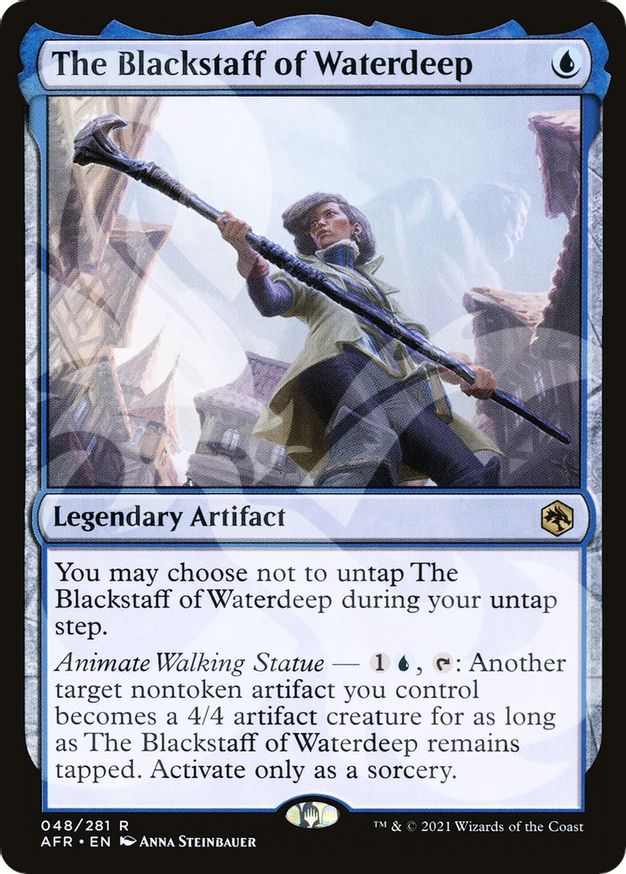 The Blackstaff of Waterdeep - AFR Ampersand Promos - Magic: The Gathering