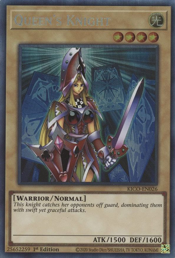 Queen's Knight (CR) - King's Court - YuGiOh