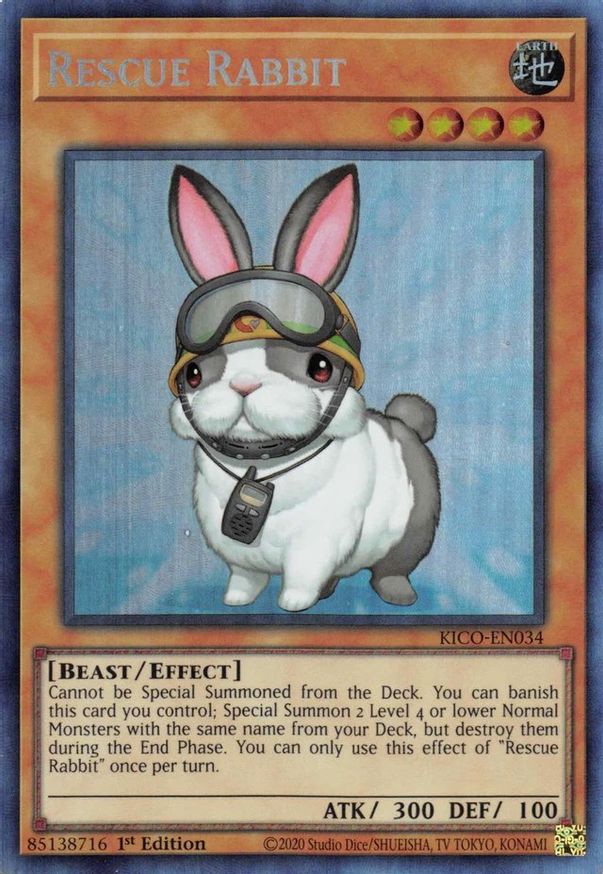Rescue Rabbit (CR) - King's Court - YuGiOh