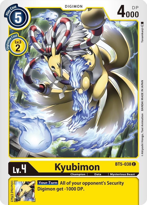 Kyubimon - Battle of Omni - Digimon Card Game