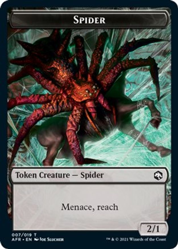 Spider // Emblem - Lolth, Spider Queen Double-sided Token - Adventures in the Forgotten Realms ...