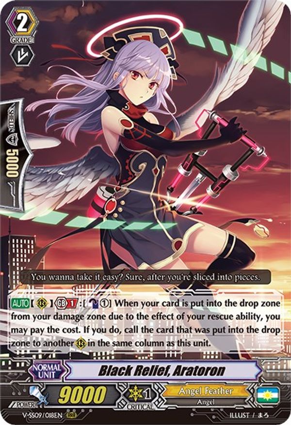Black Relief, Aratoron - V-SS09: Revival Selection - Cardfight Vanguard