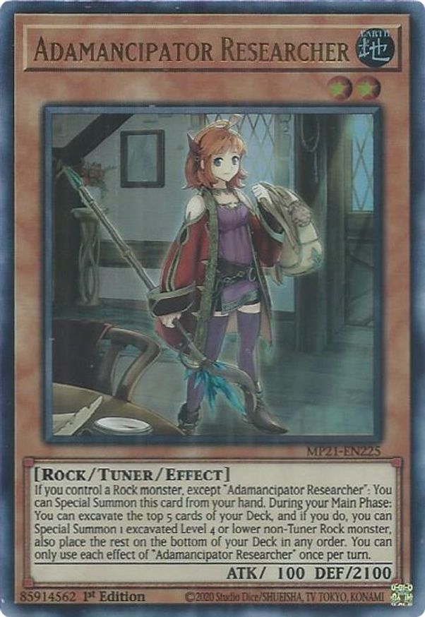 Adamancipator Researcher - 2021 Tin of Ancient Battles - YuGiOh