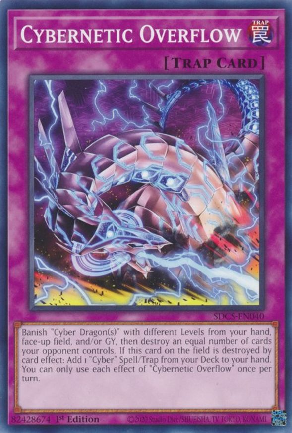Cybernetic Overflow - Structure Deck: Cyber Strike - YuGiOh