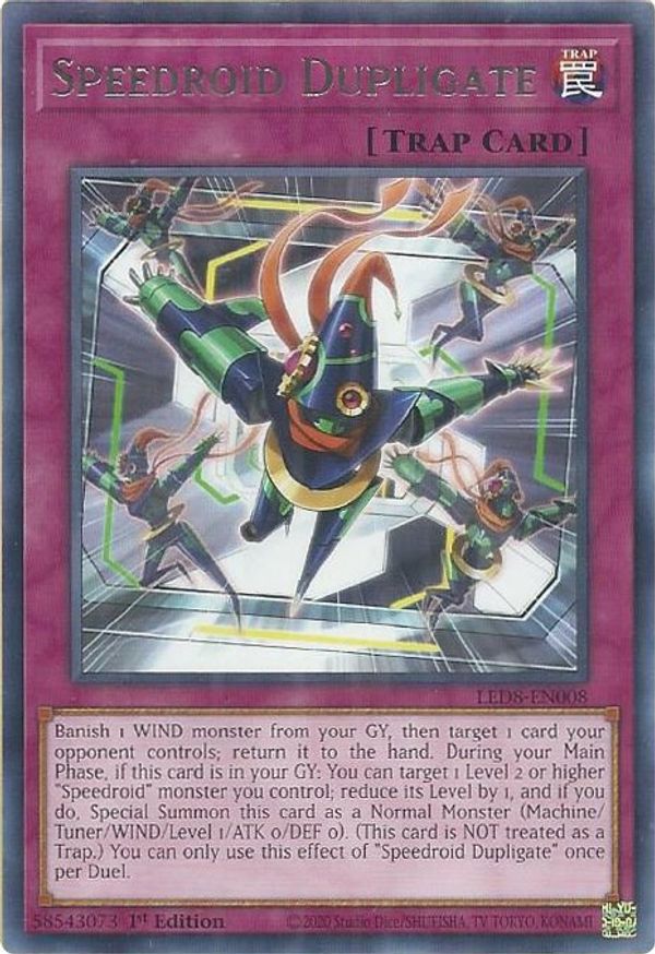 Speedroid Dupligate - Legendary Duelists: Synchro Storm - YuGiOh