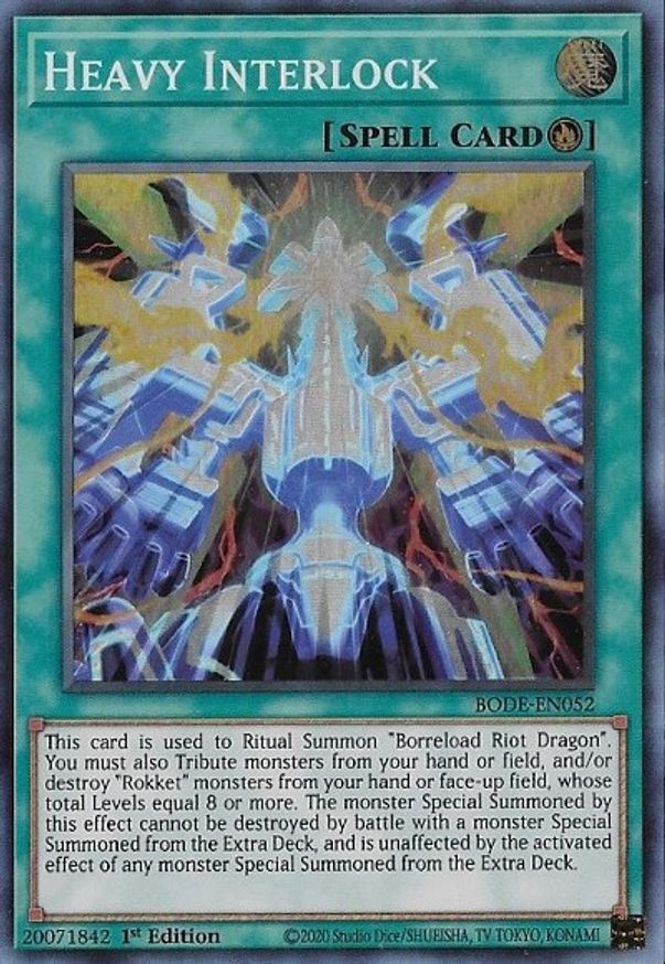 Heavy Interlock - Burst of Destiny - YuGiOh