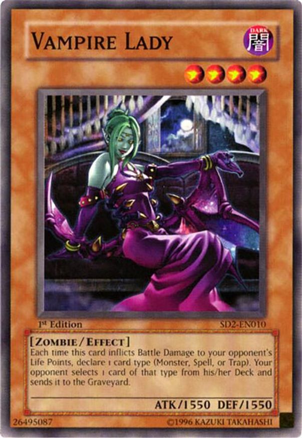 Vampire Lady - Structure Deck: Zombie Madness - YuGiOh