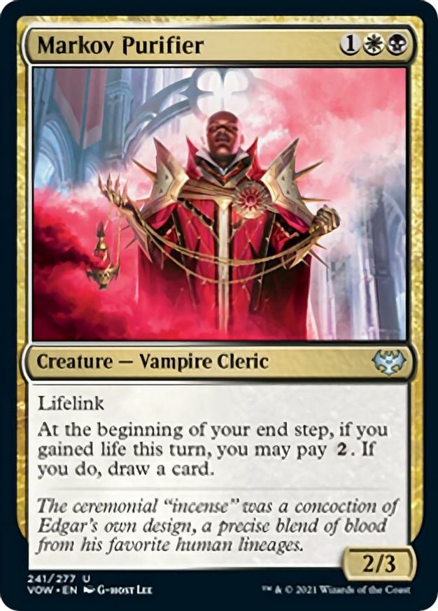 Markov Purifier - Innistrad: Crimson Vow - Magic: The Gathering