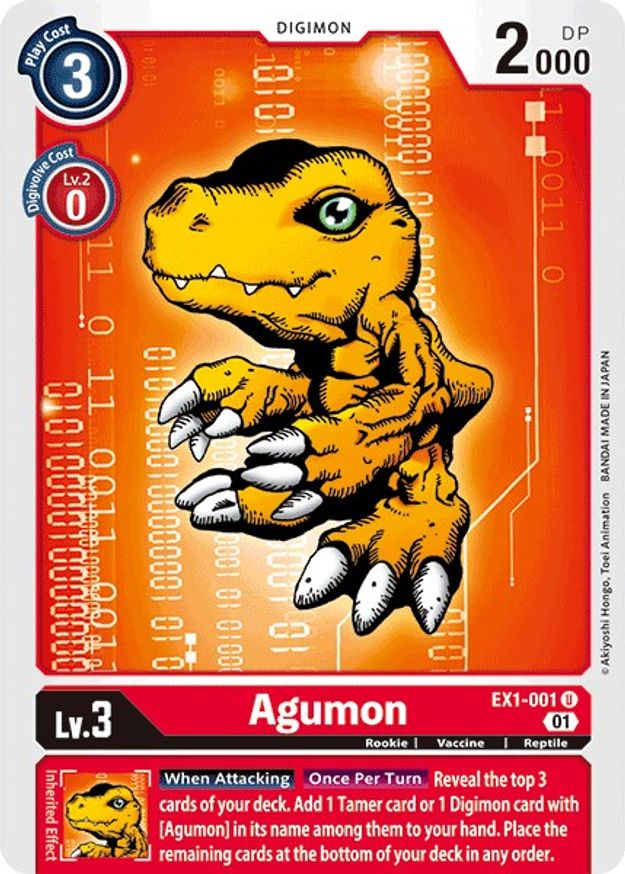 Agumon - Classic Collection - Digimon Card Game