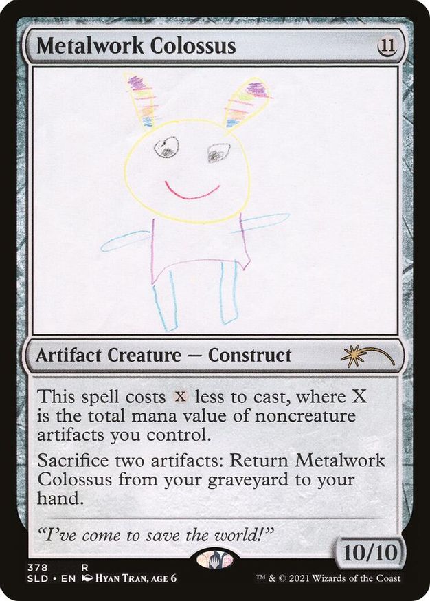 Metalwork Colossus (378) - Secret Lair Drop Series - Magic: The Gathering