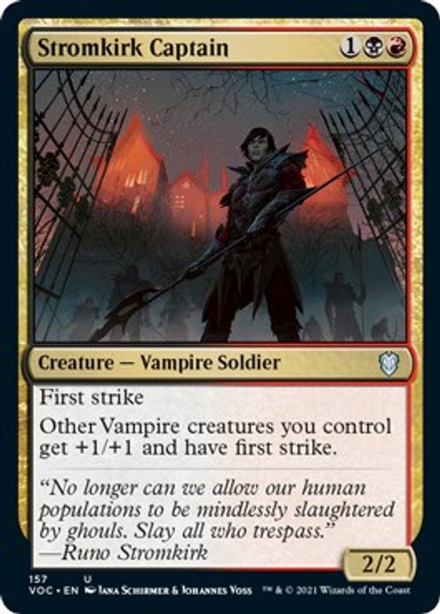 Stromkirk Captain - Commander: Innistrad: Crimson Vow - Magic: The ...