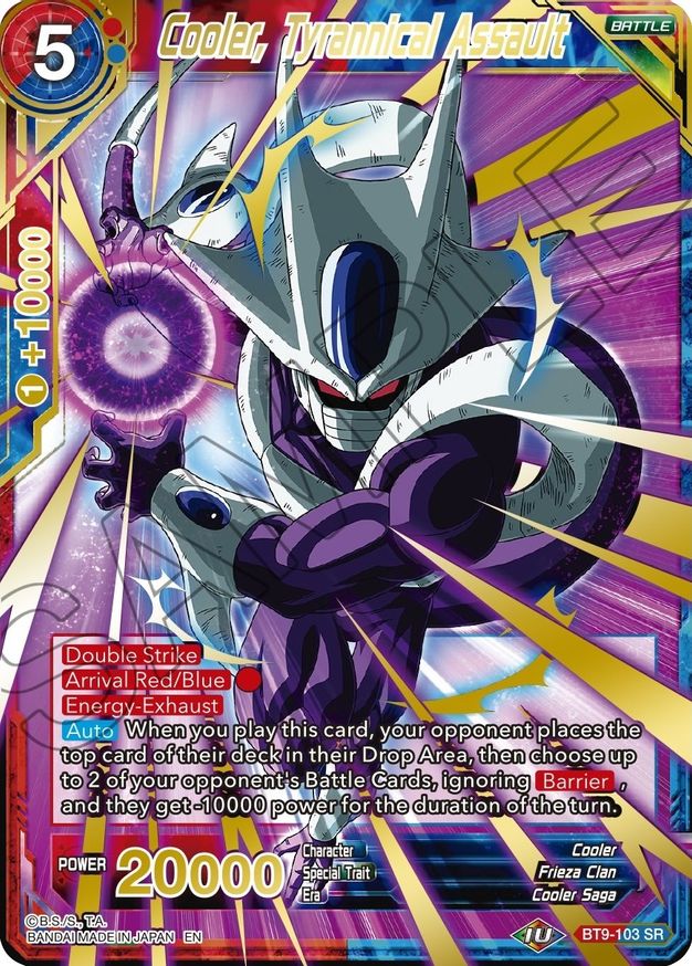 Cooler, Tyrannical Assault (Gold Stamped) - Mythic Booster - Dragon ...