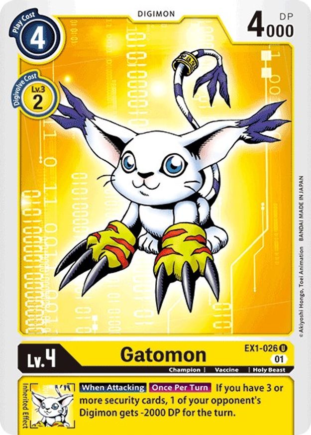 Gatomon - Classic Collection - Digimon Card Game