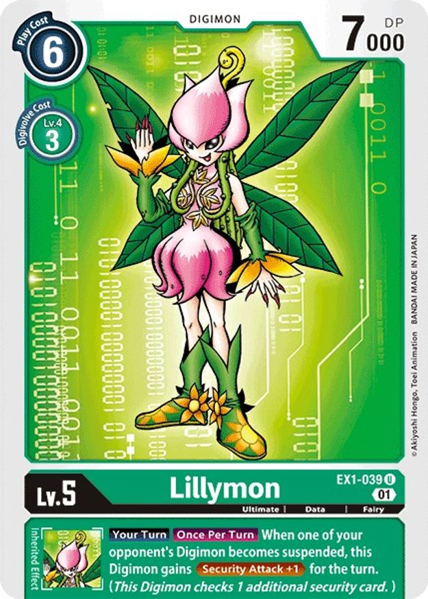 Lillymon - Classic Collection - Digimon Card Game