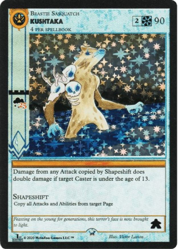 Kushtaka - Sample Cards - MetaZoo