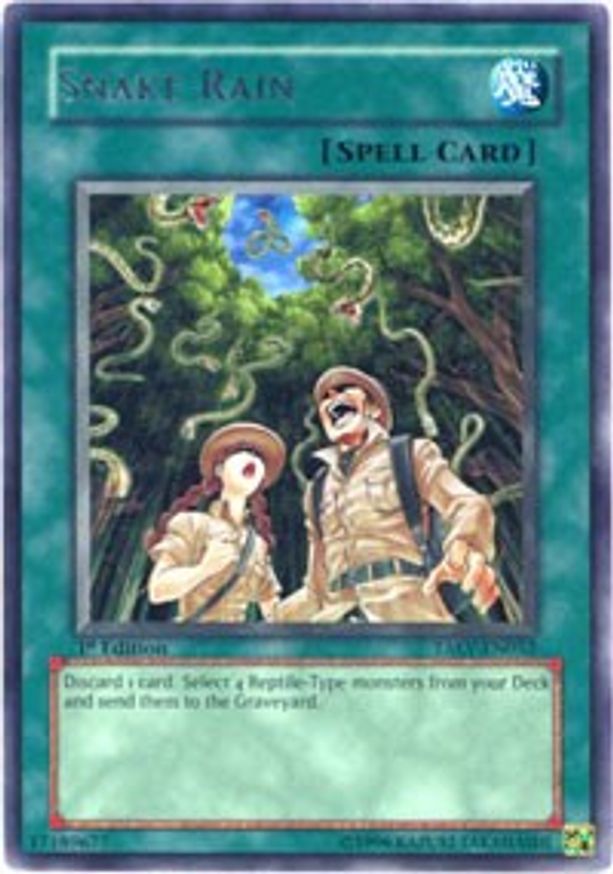 Snake Rain - Tactical Evolution - YuGiOh