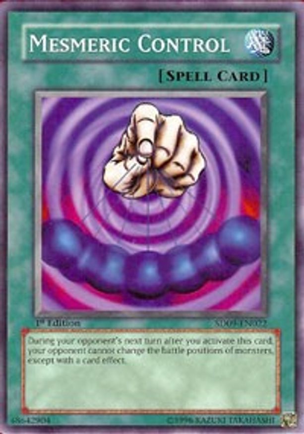 Mesmeric Control - Structure Deck: Dinosaur's Rage - YuGiOh