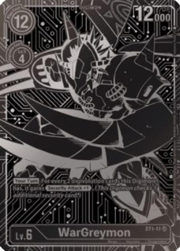 WarGreymon - ST1-11 (2021 Championship Finals 2nd Place) - Starter Deck ...