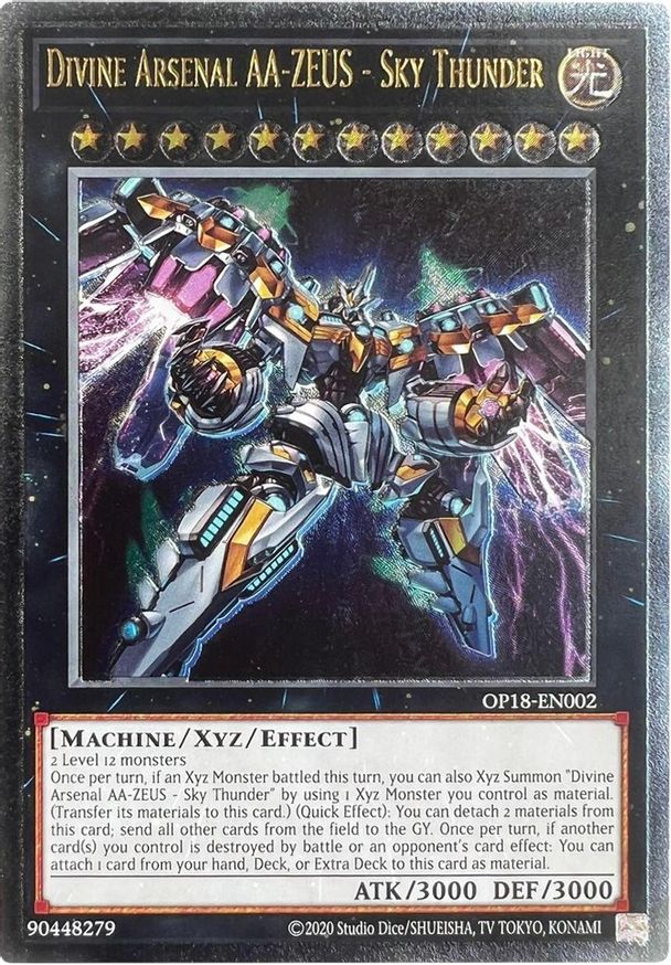 Divine Arsenal AA-ZEUS - Sky Thunder (UTR) - OTS Tournament Pack 18 - YuGiOh