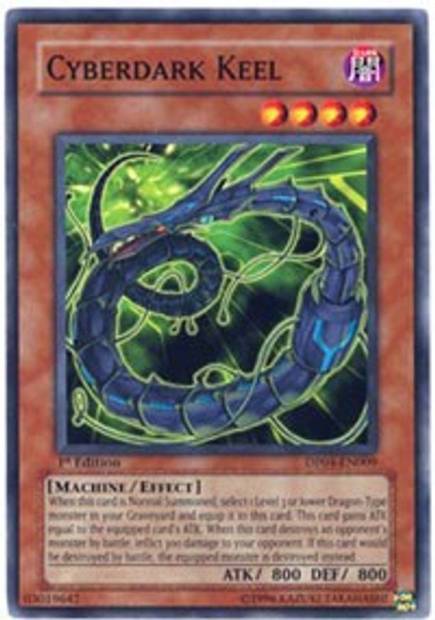 Cyberdark Keel - Duelist Pack 4: Zane Truesdale - YuGiOh