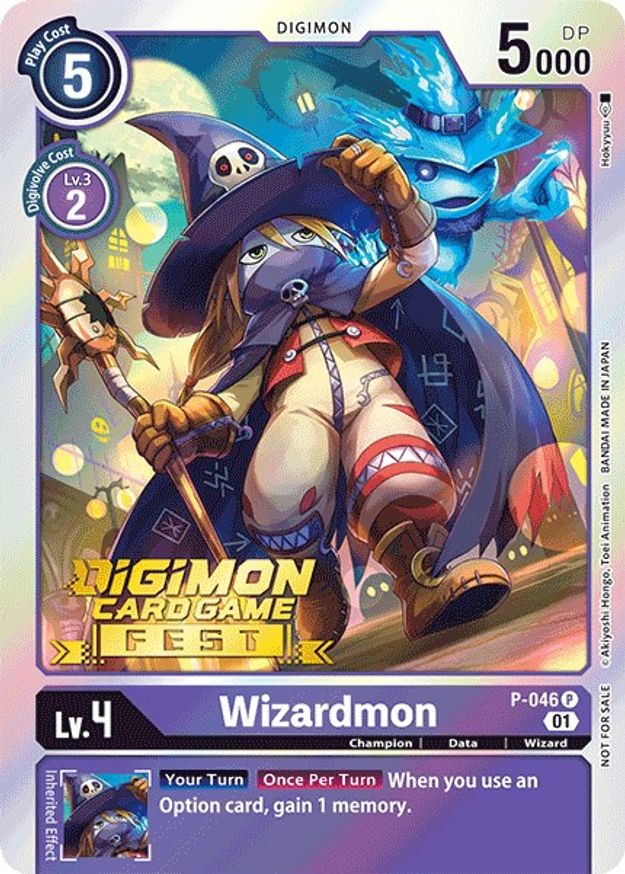 Wizardmon (Digimon Card Game Fest 2022) - Digimon Promotion Cards ...