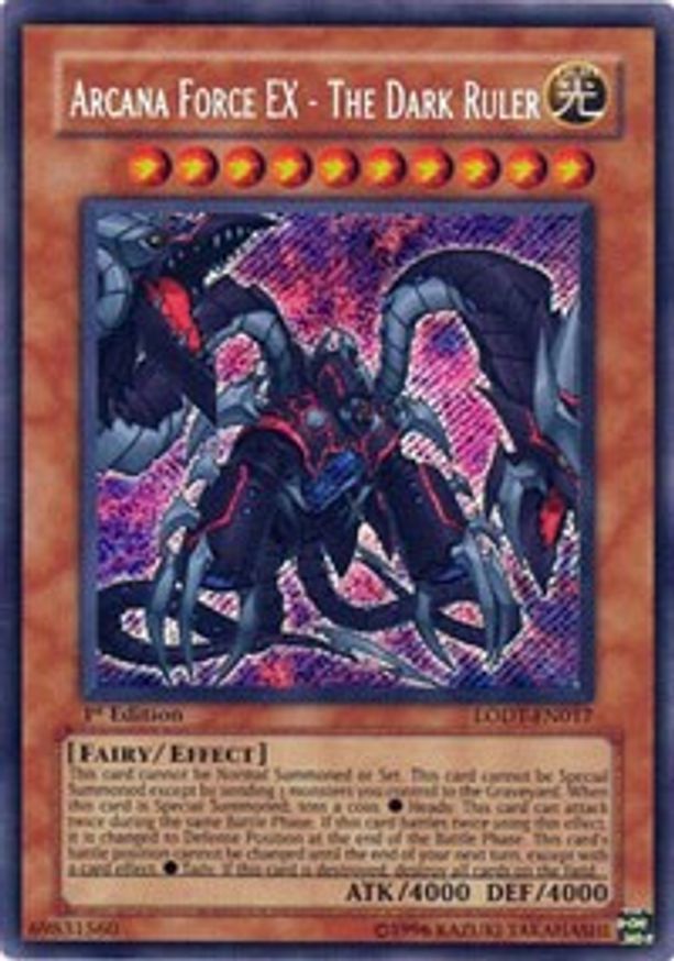 Arcana Force EX - The Dark Ruler - Light of Destruction - YuGiOh