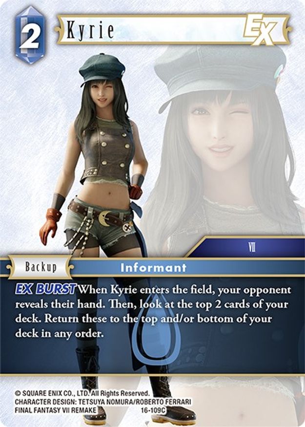 Kyrie EX - Emissaries of Light - Final Fantasy TCG