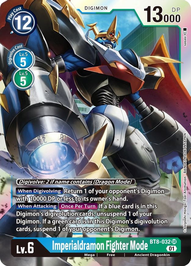 Imperialdramon Fighter Mode - New Awakening - Digimon Card Game