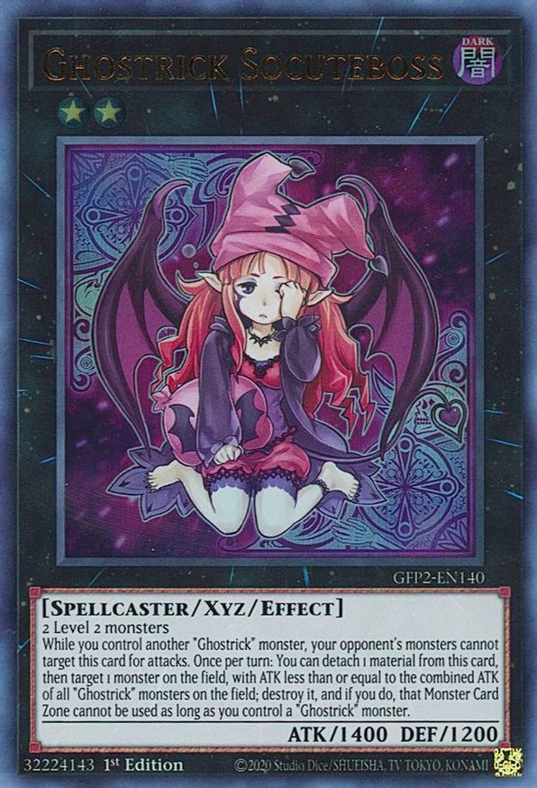 Ghostrick Socuteboss - Ghosts From the Past: The 2nd Haunting - YuGiOh