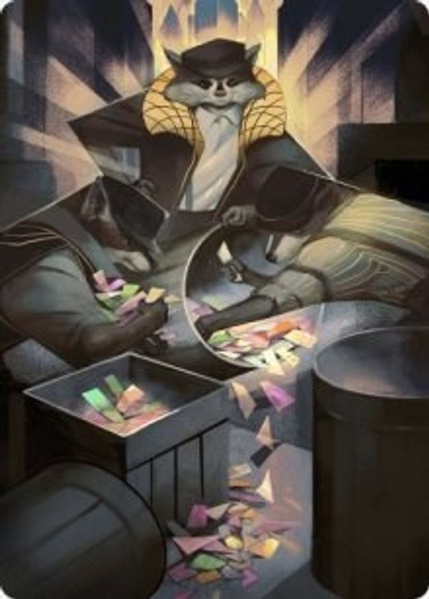 Masked Bandits Art Card - Art Series: Streets of New Capenna - Magic ...