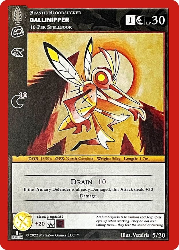 Gallinipper - Fan Art Contest 2021 - MetaZoo