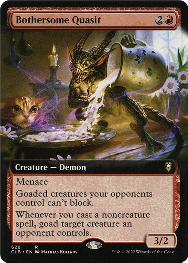 Bothersome Quasit (Extended Art) - Commander Legends: Battle for Baldur ...