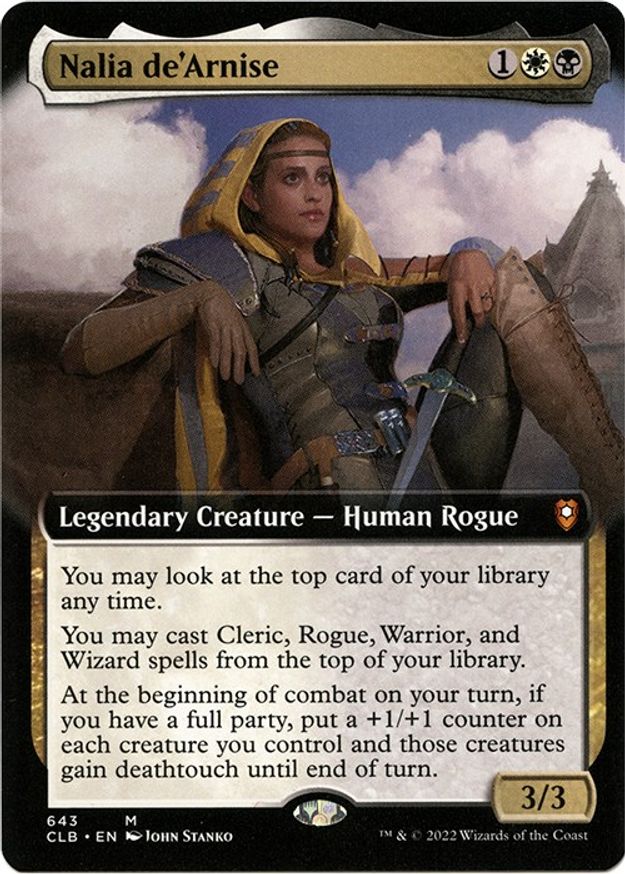 Nalia de'Arnise (Extended Art) - Commander Legends: Battle for Baldur's ...
