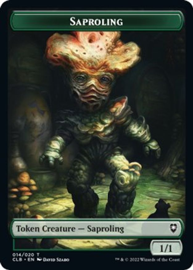 Saproling Token - Commander Legends: Battle for Baldur's Gate - Magic ...