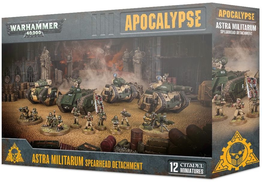 Warhammer: 40K - Apocalypse: Astra Militarum Spearhead Detachment ...