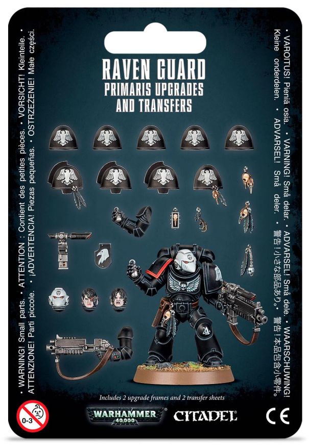 Warhammer: 40K - Raven Guard Primaris Upgrades & Transfers - Warhammer ...