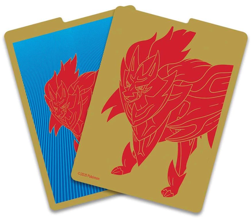 Sword & Shield Card Divider - Zamazenta - Pokemon International Card ...